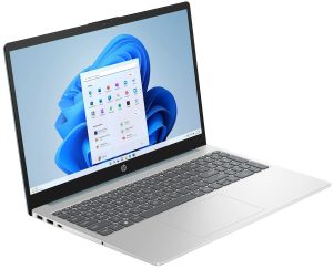 HP 15-fc0037wm / 7W6H6UA#ABA Laptop (15.6″, AMD Ryzen 5 7520U, 8GB RAM ...